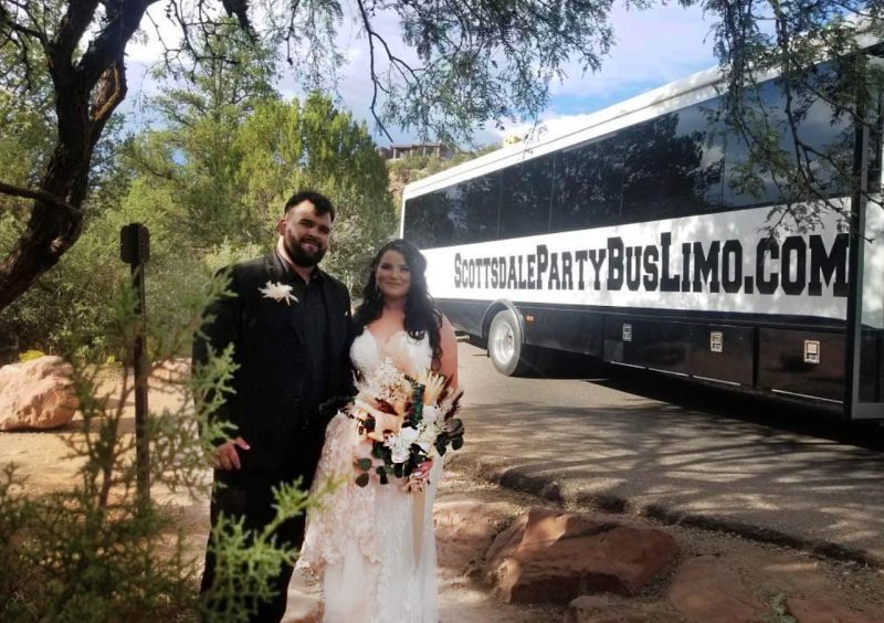Wedding Transportation - Scottsdale Party Bus & Limo Rental